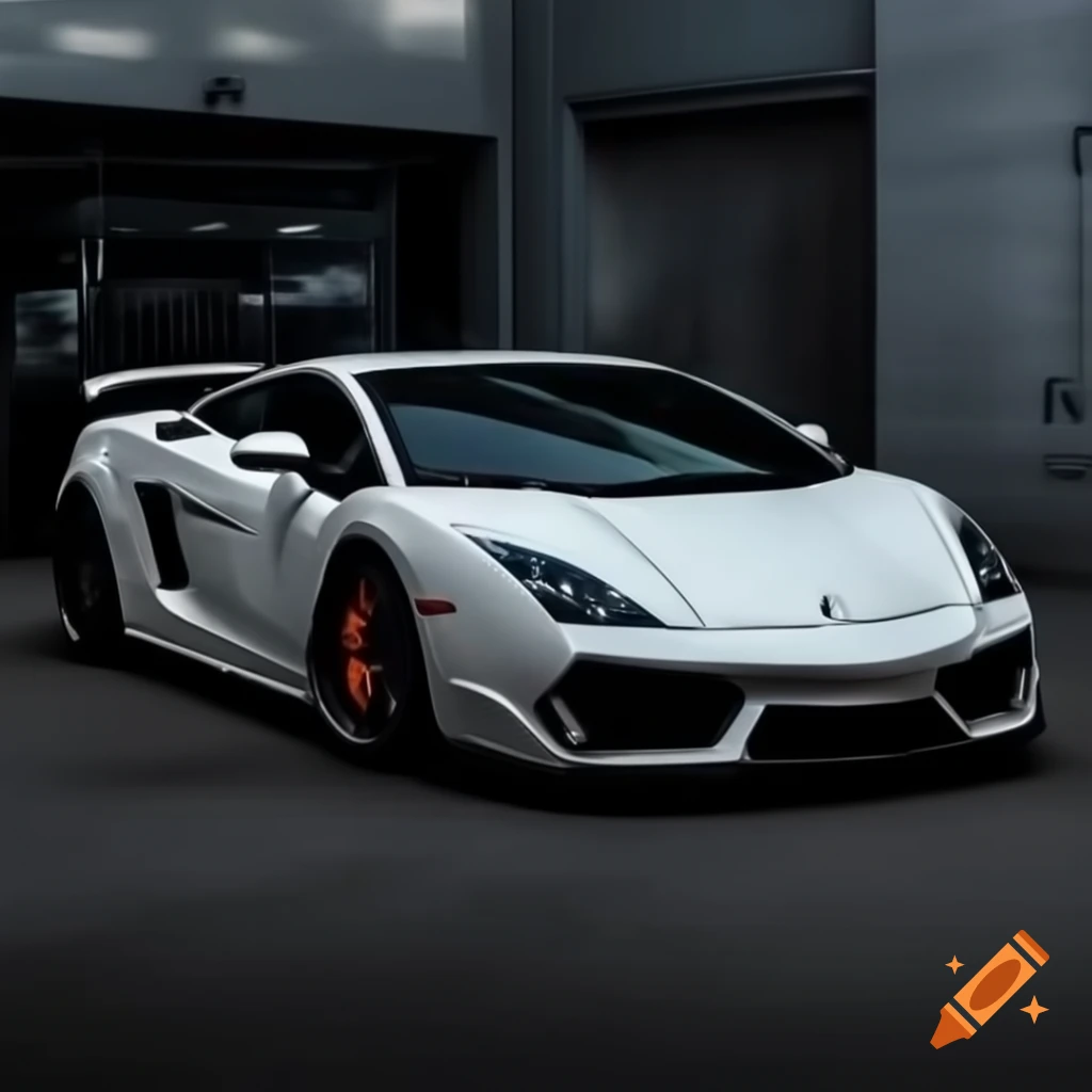 Lamborghini Gallardo with body kit inspired by Honda Civic on Craiyon