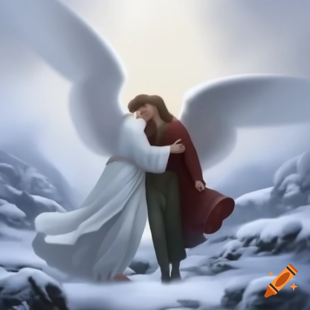 One Direction members in a snowy English landscape, with Liam depicted ...