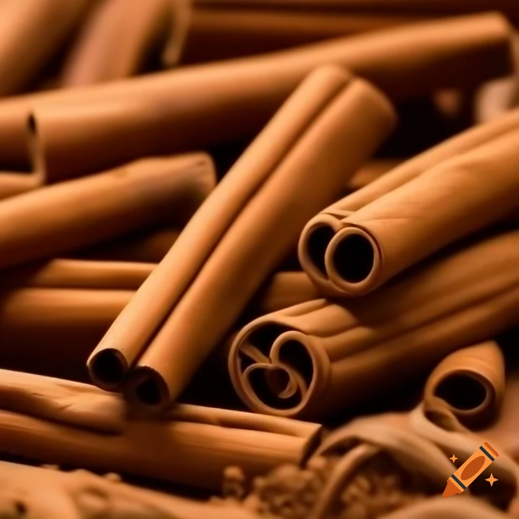 Cinnamon depicted in ancient times on Craiyon