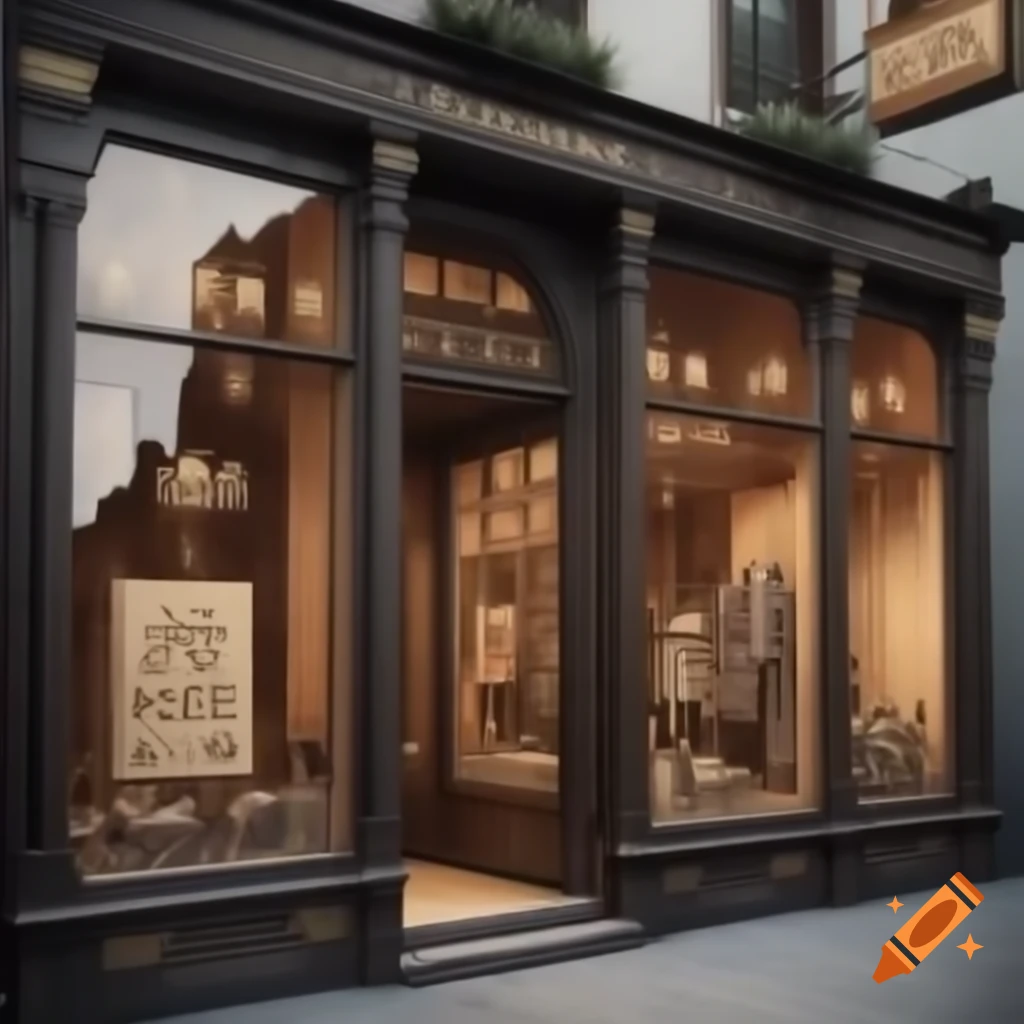 Realistic rendering of 1969 Boutique exterior showcasing architectural ...