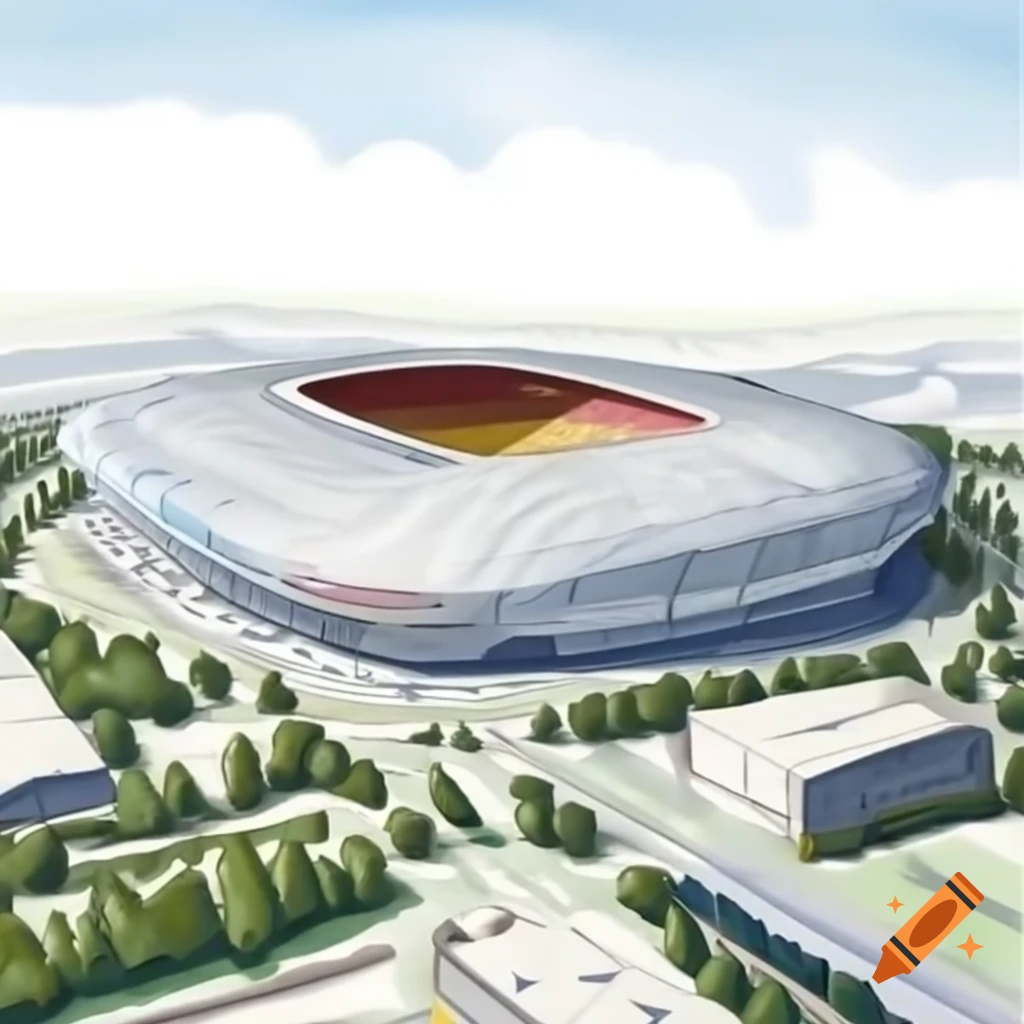 Futuristic Washington Commanders stadium blending modern architecture ...