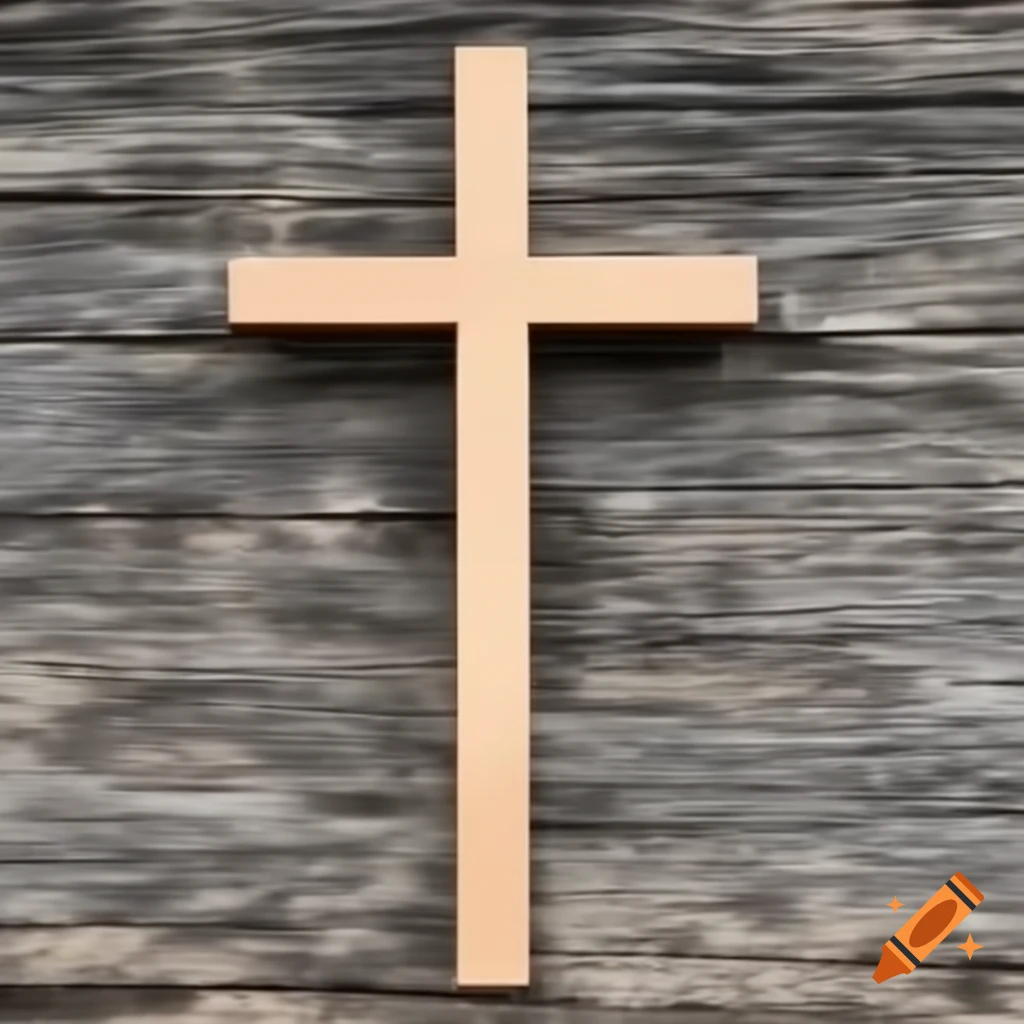 Simple cross symbol on Craiyon