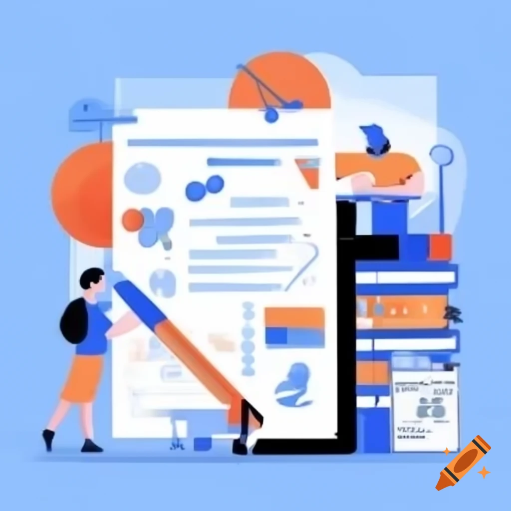 Creative design elements for graphic design and printing on Craiyon