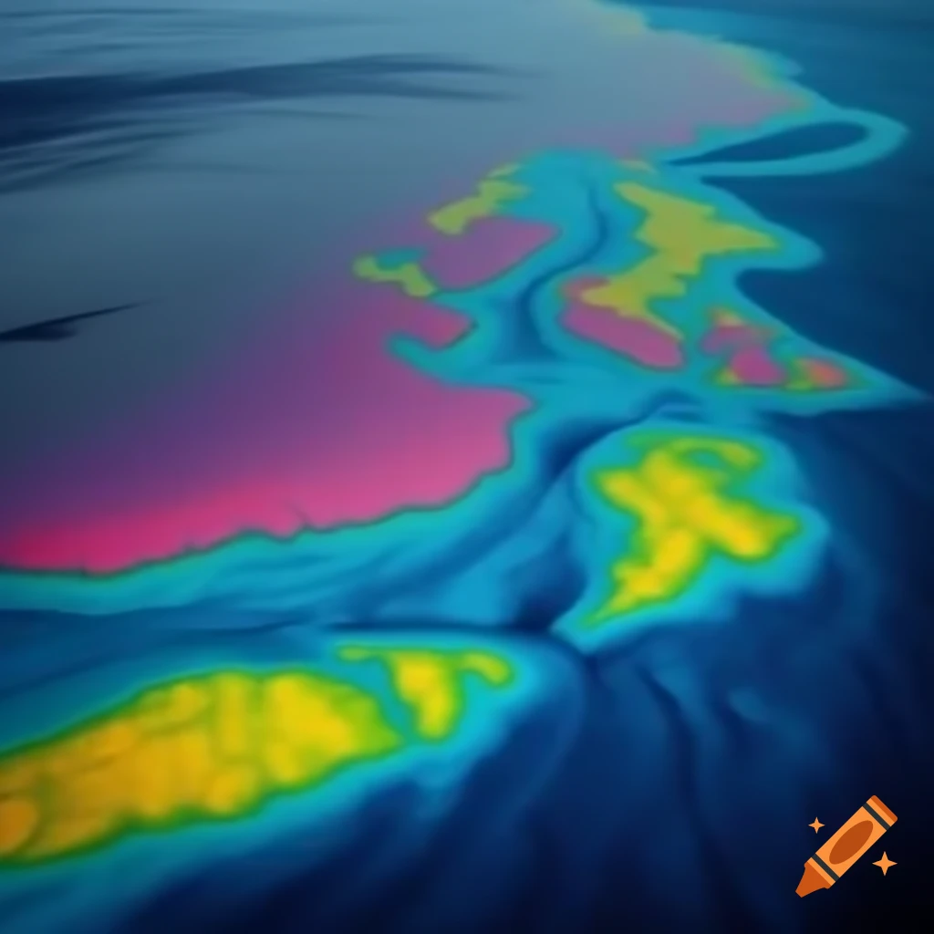 Infographics illustrating thermal pollution and salinity gradients in ...