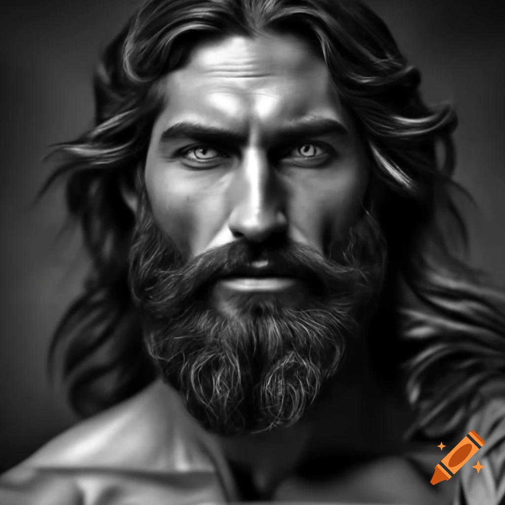 Zeus themed dating profile image on Craiyon