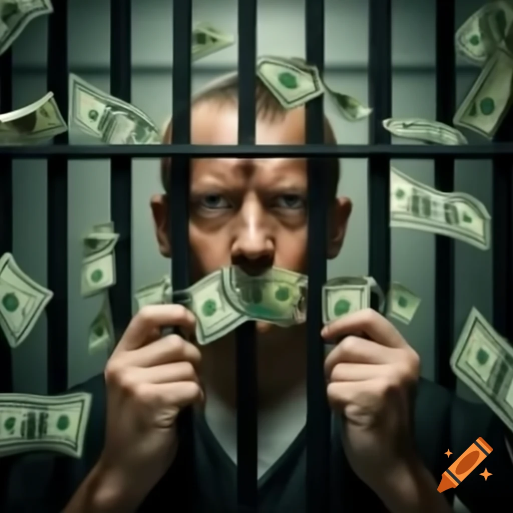 Character with dollar signs in eyes, inspired by prison break theme on ...