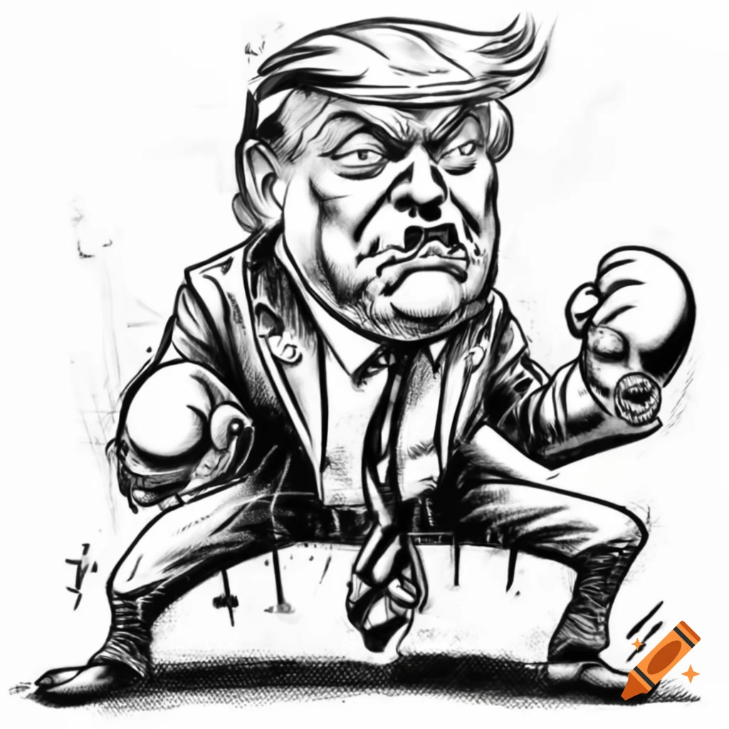 Minimalist illustration of a cartoon character dancing on the floor ...