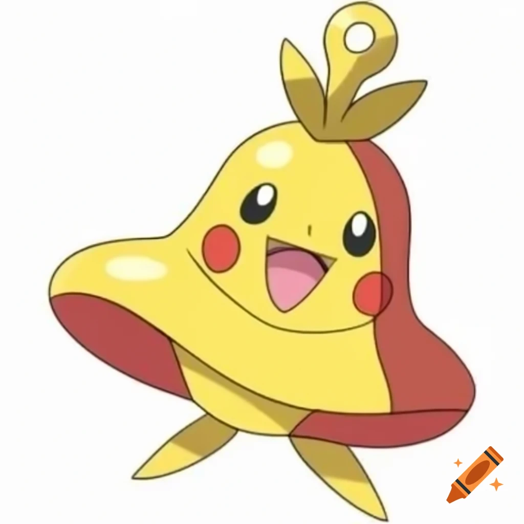Pokémon bell character design on Craiyon
