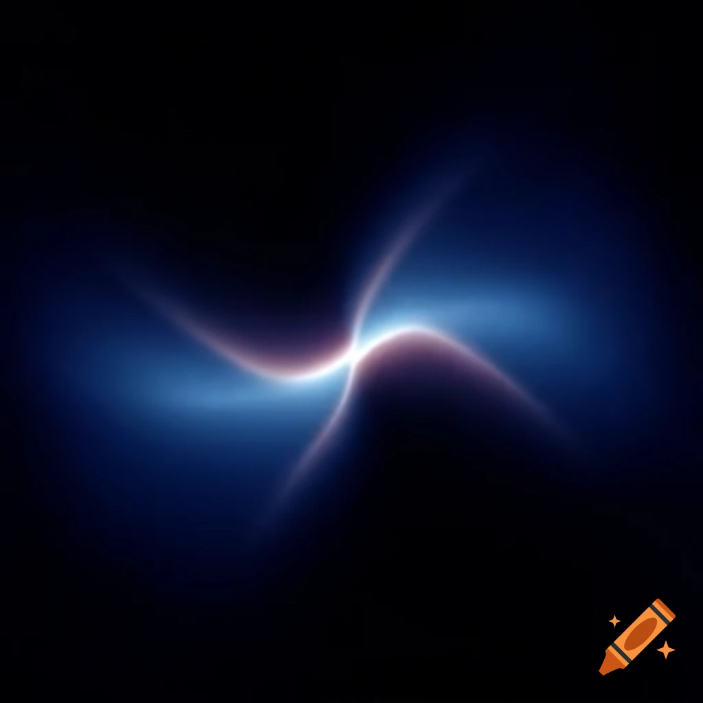 Concepts of void, nothingness, and linear distance in abstract form on ...