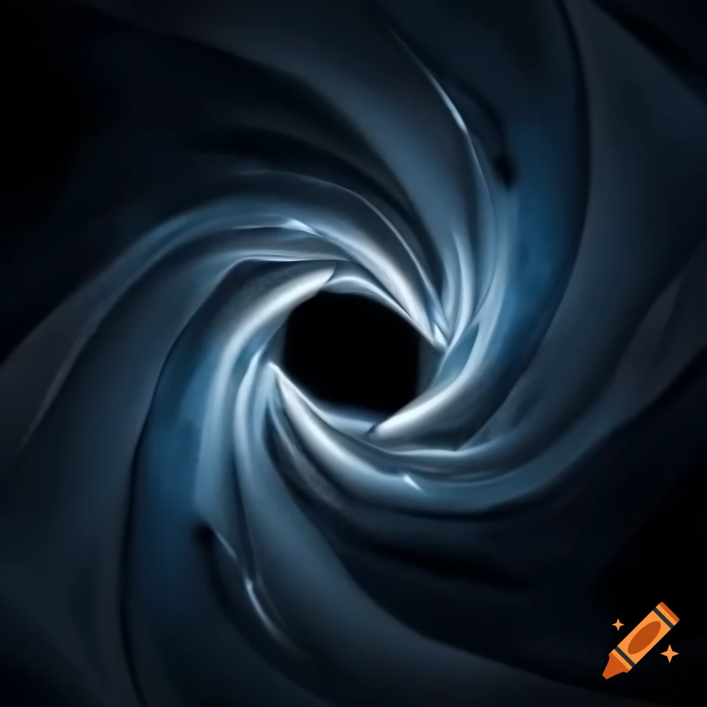 Abstract representation of self entanglement and synchronicity on Craiyon