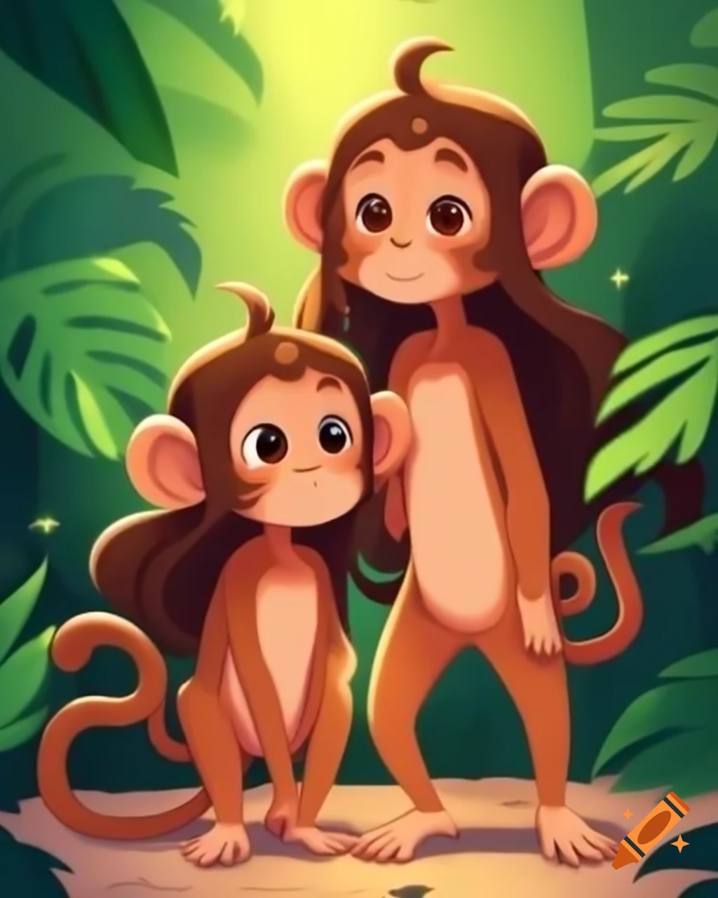 Jungle images created on Craiyon