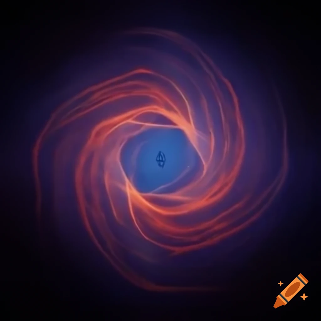 Concepts of void, nothingness, and linear distance in abstract form on ...