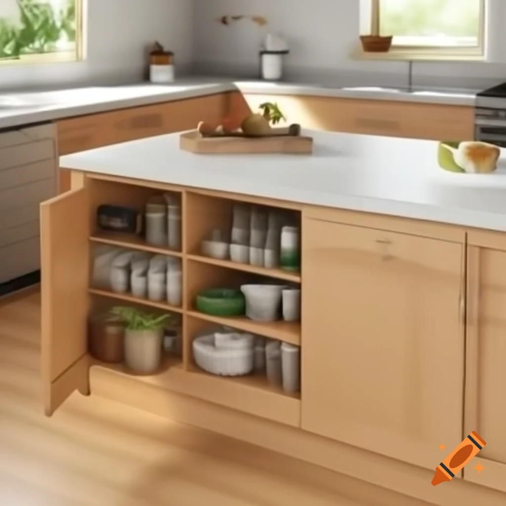 Floor plan of a kitchen measuring 4 meters long by 1.5 meters wide on ...