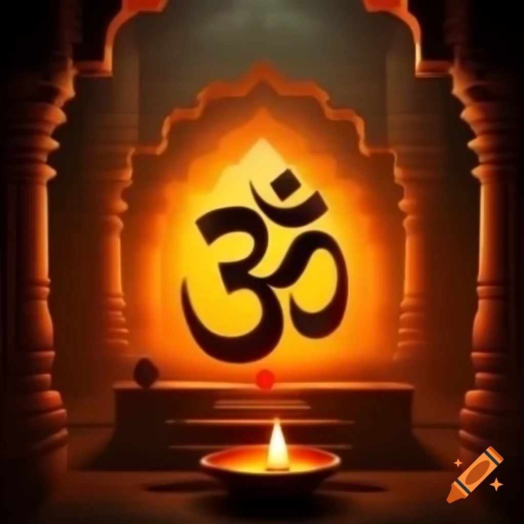 Vibrant YouTube thumbnail design for 'What is Hinduism in 60 Seconds ...