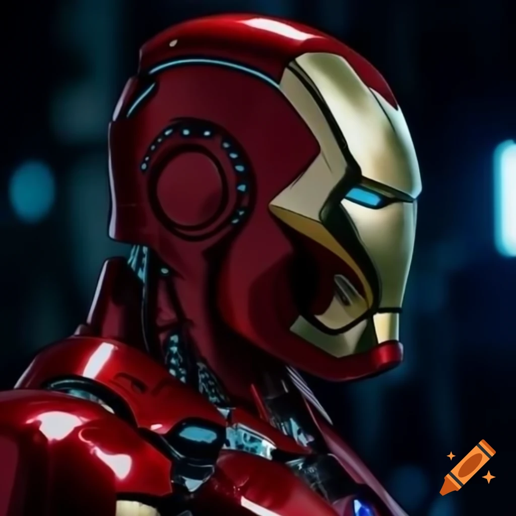Iron man's ai revolution highlighting technological advancements on Craiyon