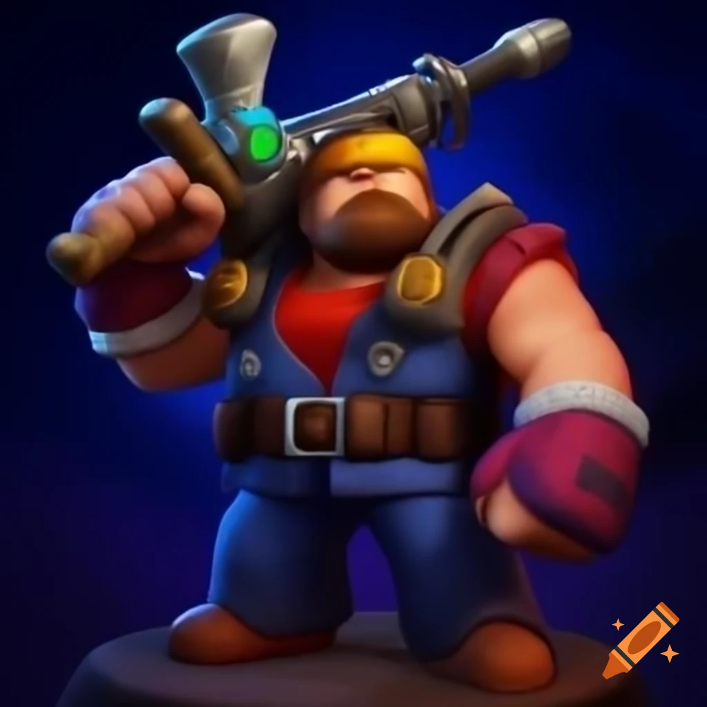 New brawler character design for brawl stars by rotem halpern on Craiyon