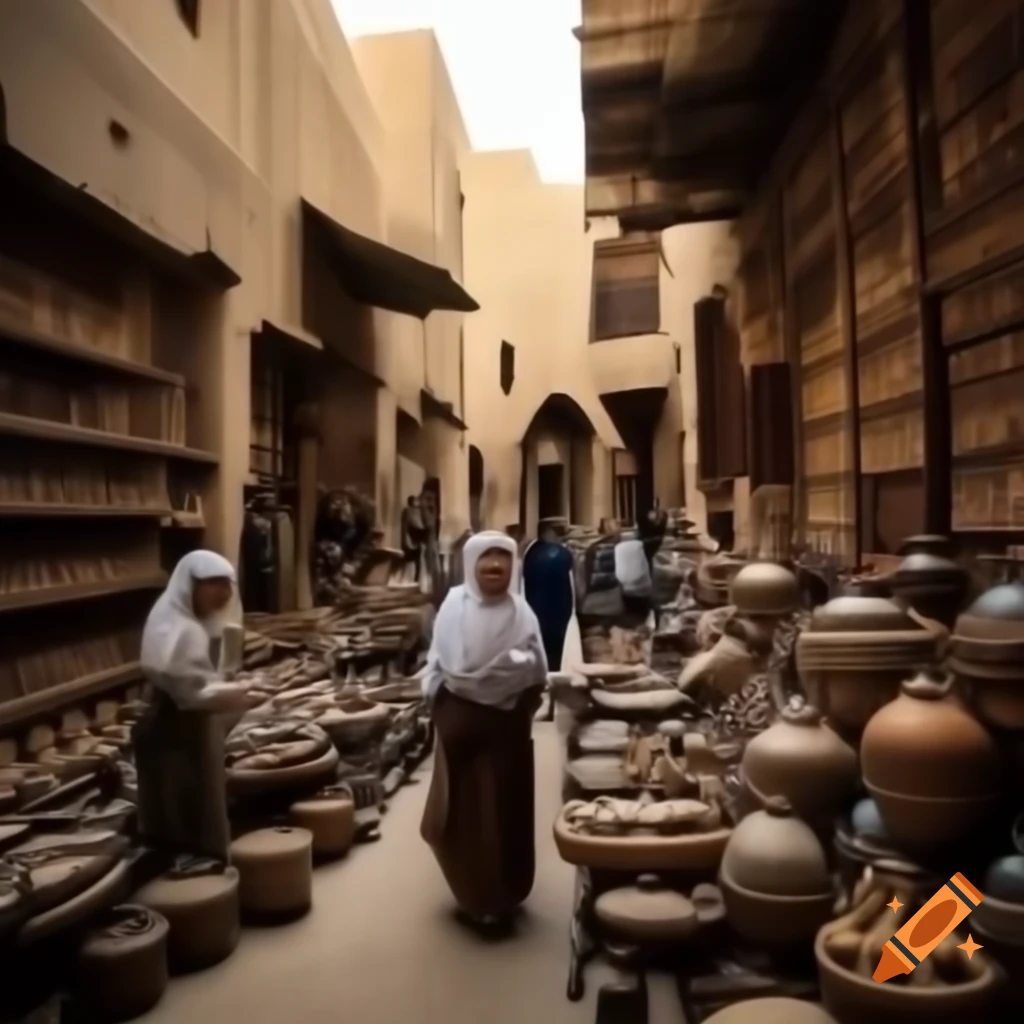 High-resolution depiction of Iraq's traditional culture with people in ...