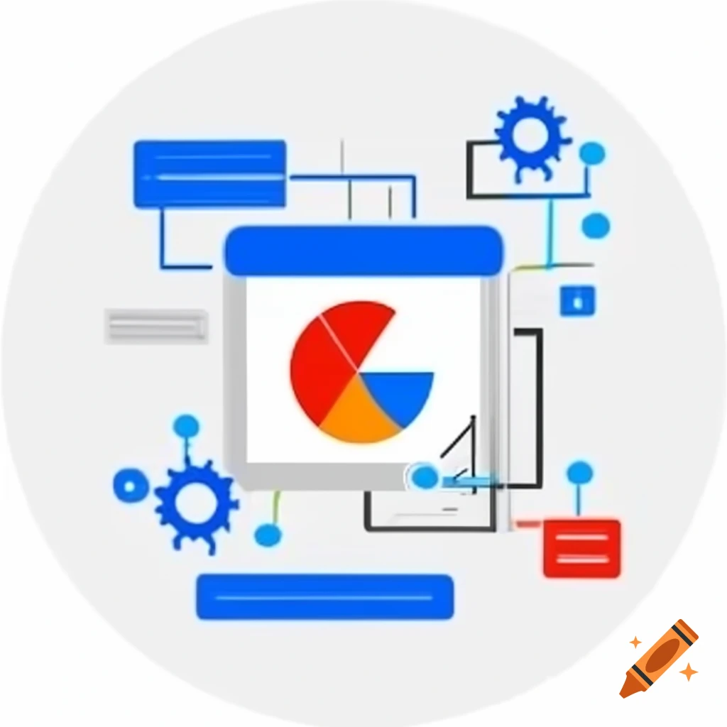 Stylized abstract logo representing technical team's continuous ...