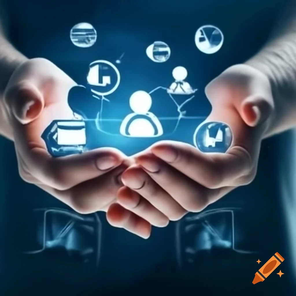 Robust support symbol representing strength and stability in logo ...