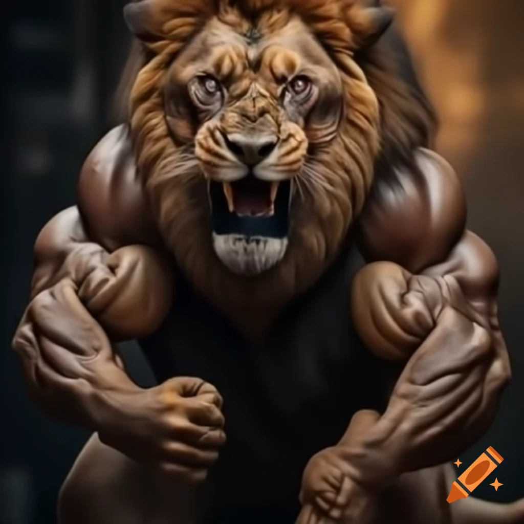 Muscular Lion Pictures