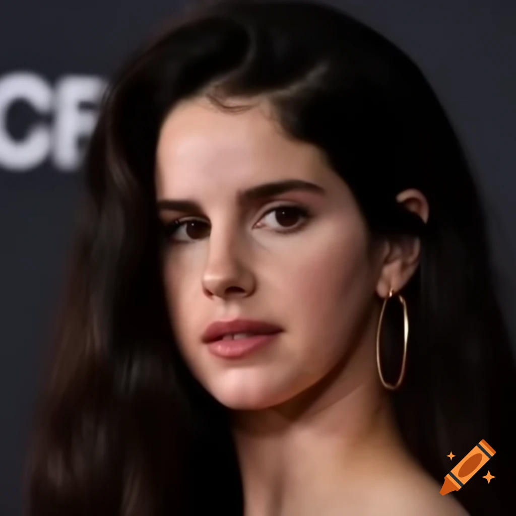 Concept art of a woman resembling Lana del Rey with dark skin and hoop ...