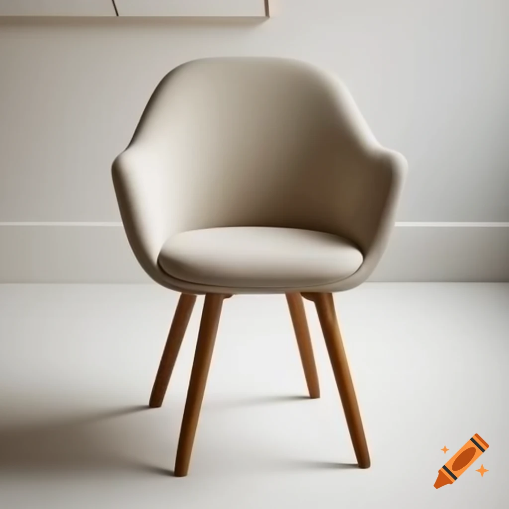 Simple chair design on Craiyon