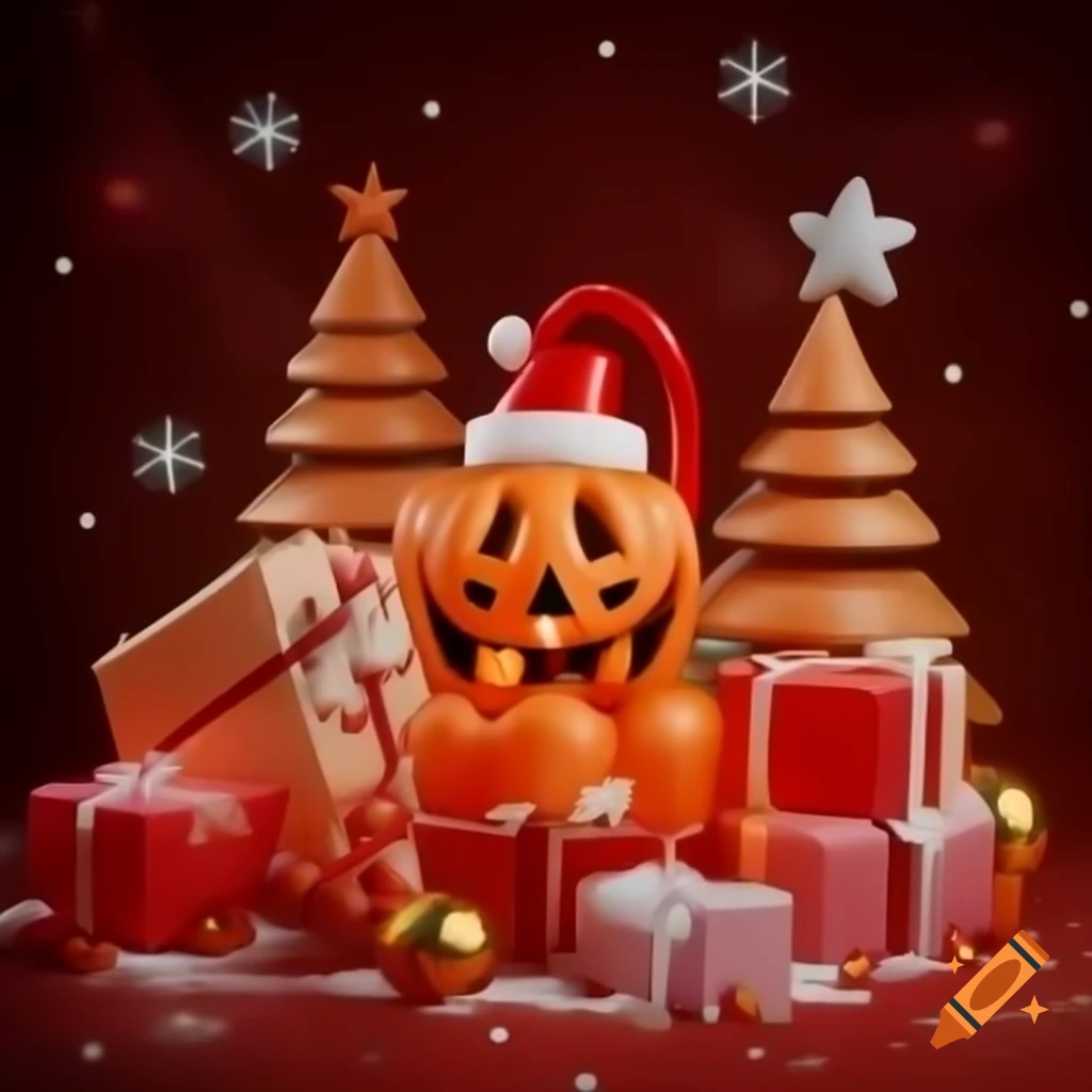 Merry christmas-themed digital illustration for oocl contest with ...