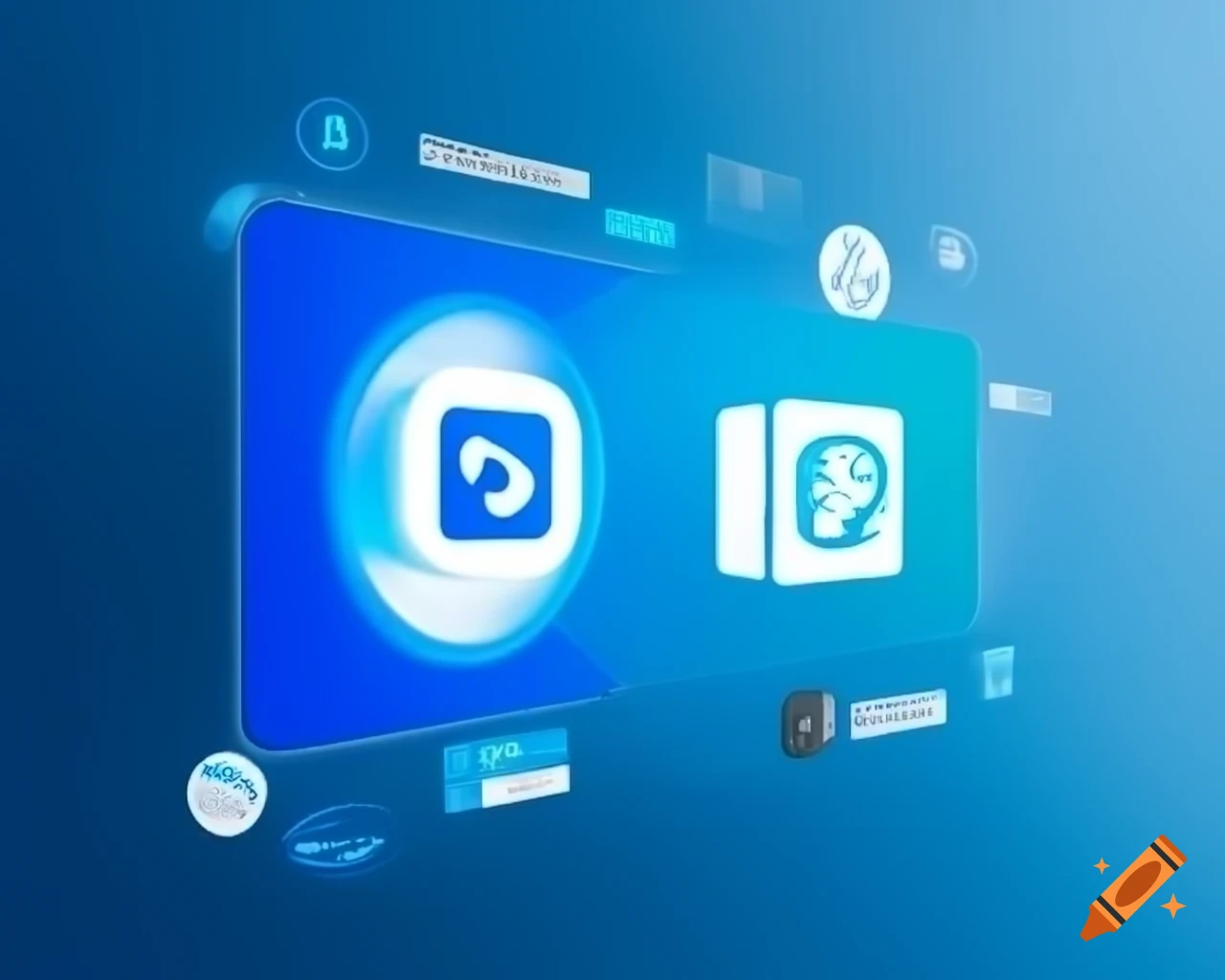 Professional LinkedIn cover photo for front-end development featuring ...