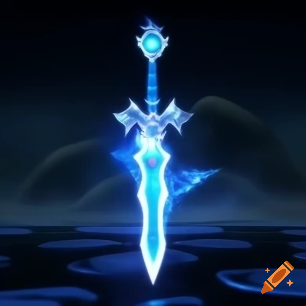 Magical ice dagger capable of healing attacks and curing illnesses on ...