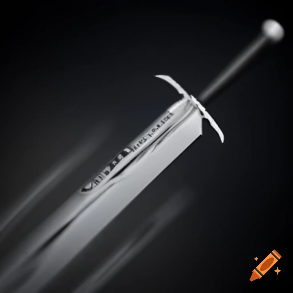 Legendary blade shimmering with captured wind, symbolizing power ...