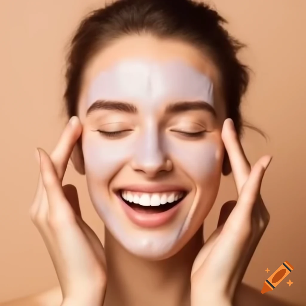 Facial treatment setup with skincare products and relaxing ambiance on ...