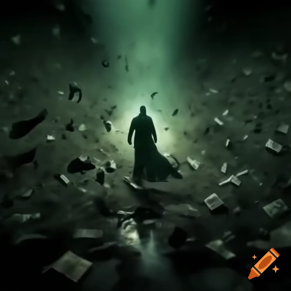 New supervillain in DC universe controlling shadows on Craiyon