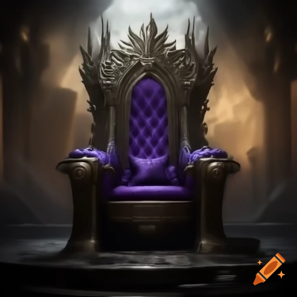 Legendary throne design concept on Craiyon