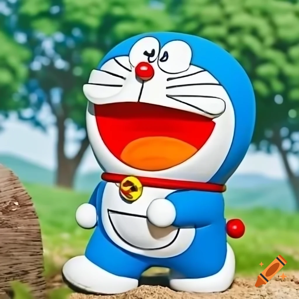 Doraemon character illustration on Craiyon