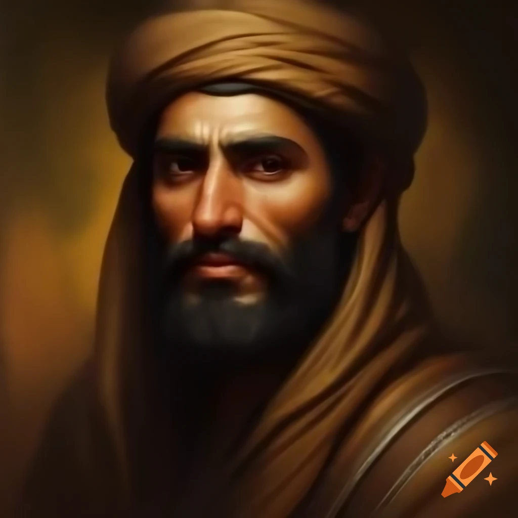 Portrait of Istemi Khagan, 6th century ruler of the Khaganate on Craiyon