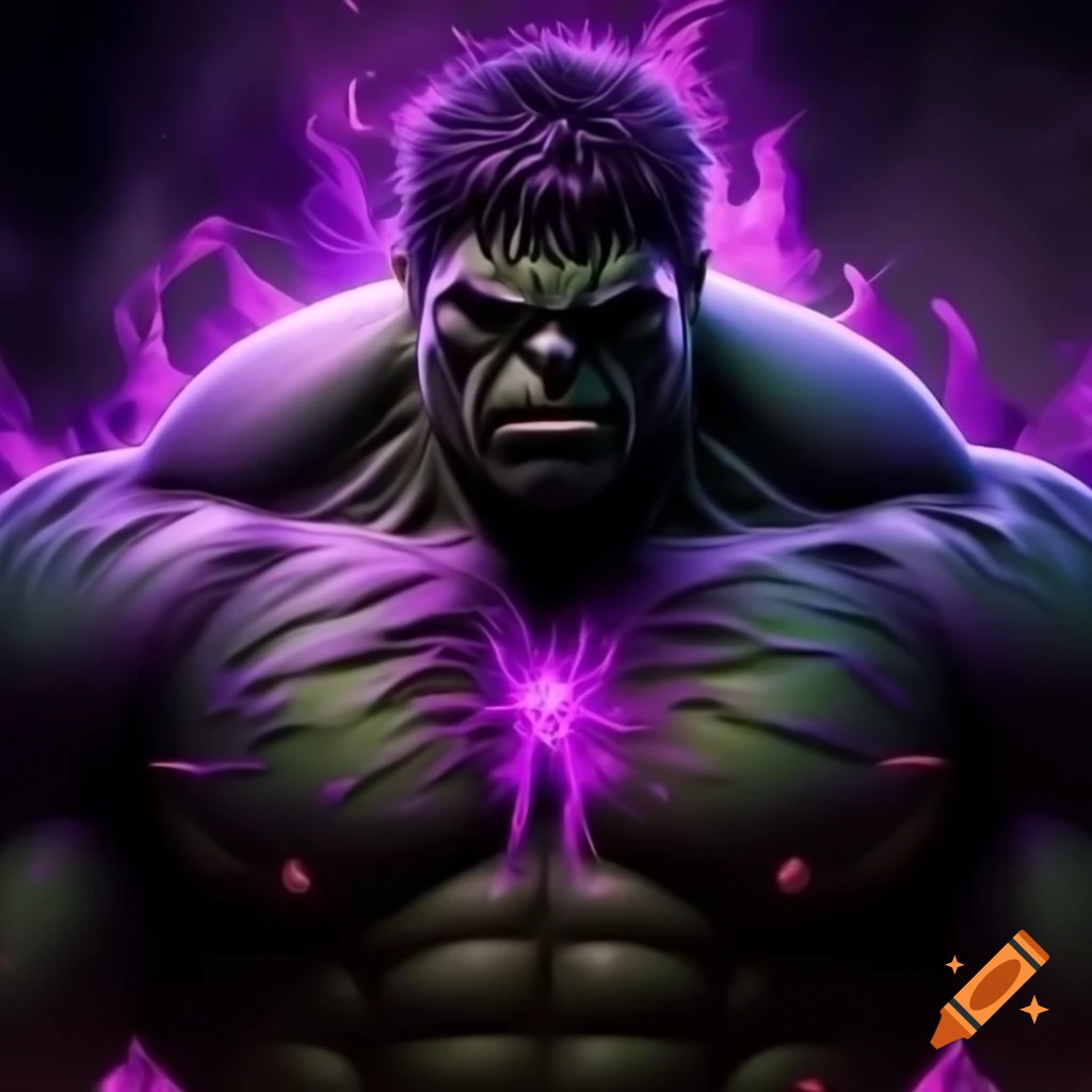 Purple Hulk persona representing strength and calm, mystical qualities ...