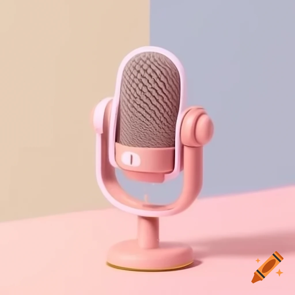 Podcast cover design in light pink and neutral colors with a feminine ...