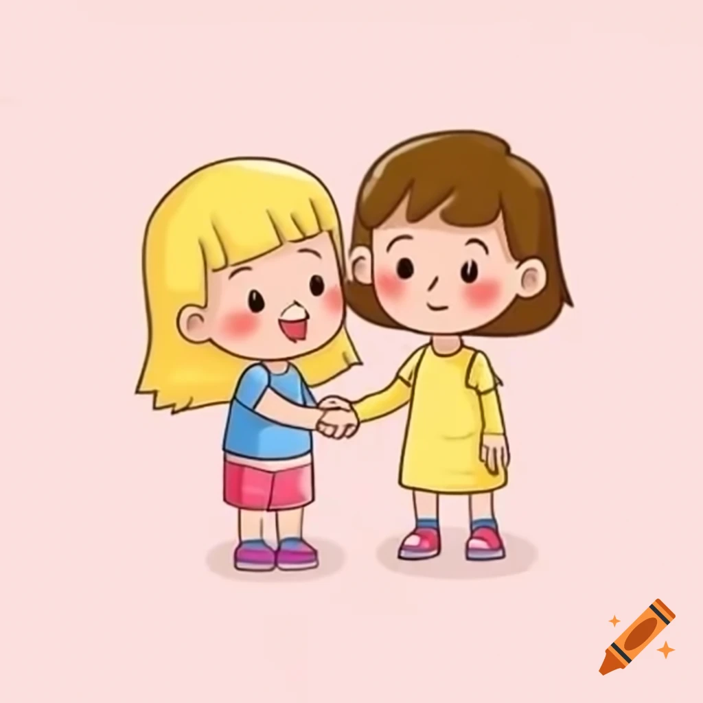 Friendship images created on Craiyon