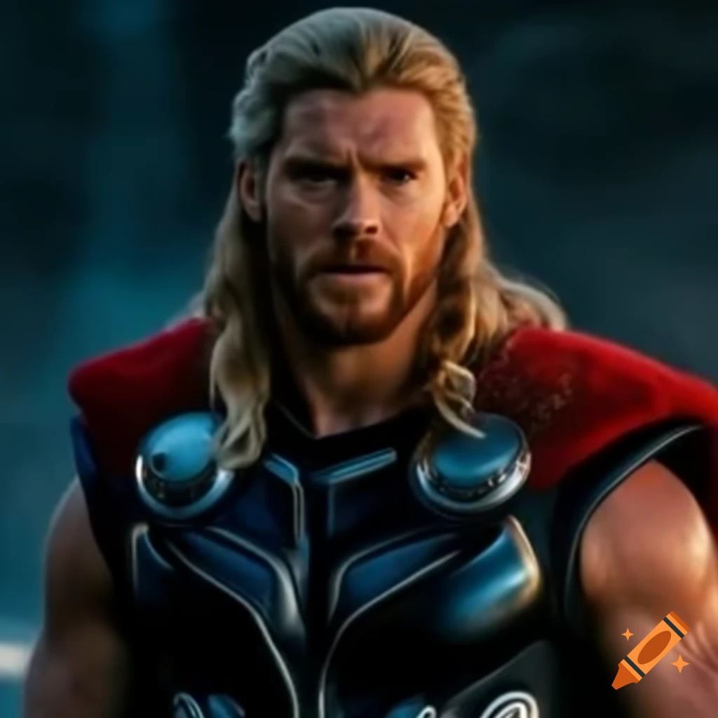 Speed hero concept featuring a character inspired by Thor on Craiyon