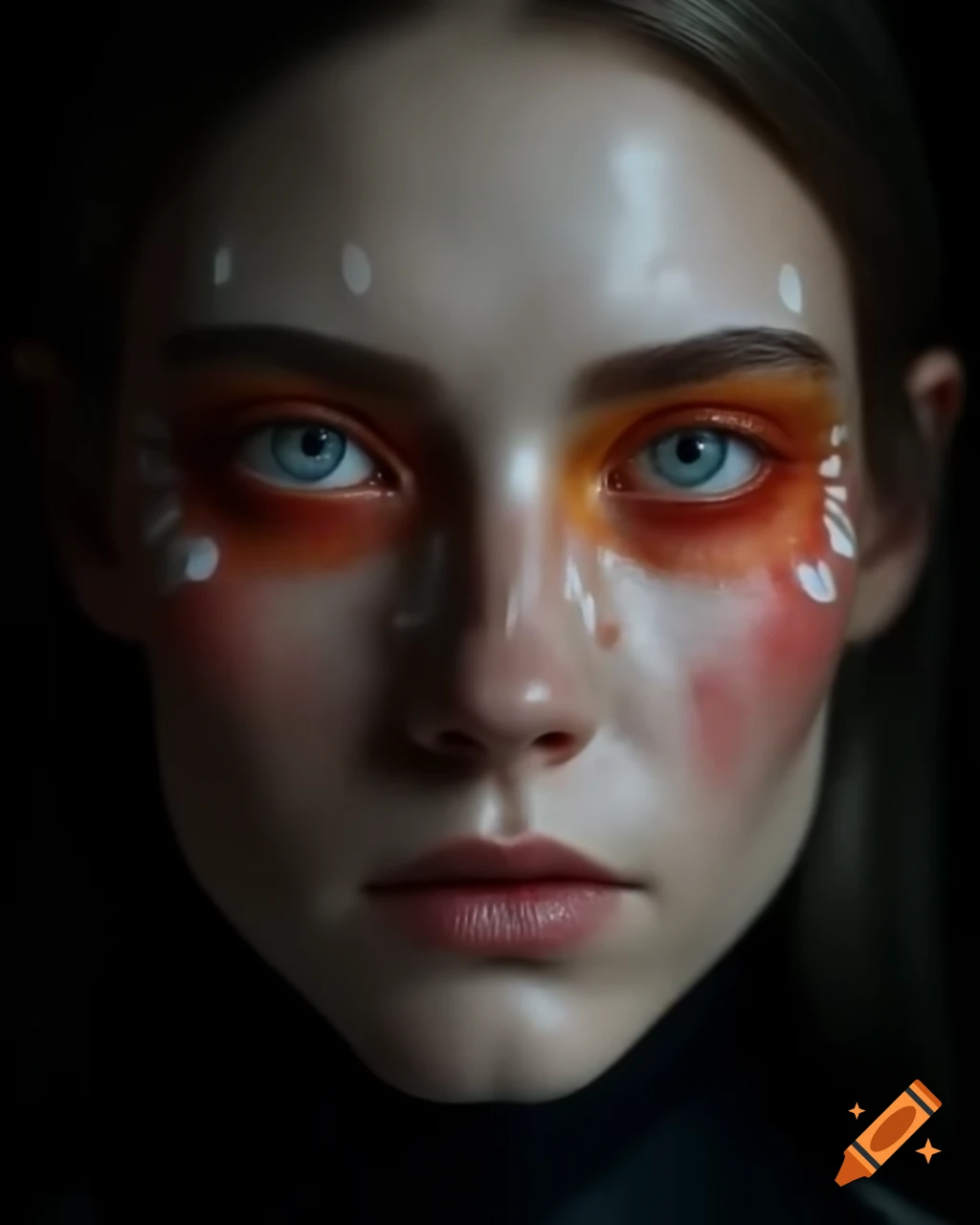 Photorealistic ultra detailed face mask design on Craiyon