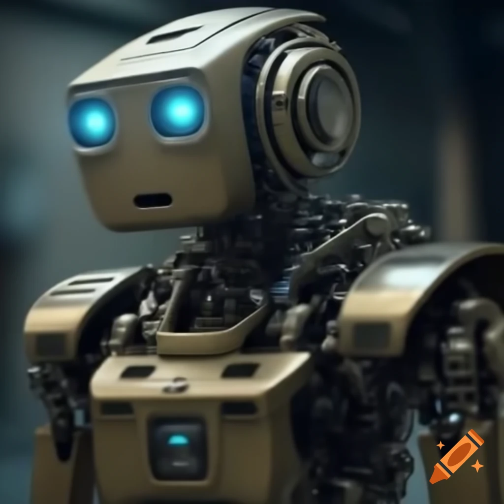 Out-of-control robot on Craiyon