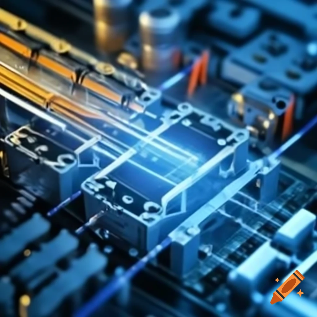 Automation streamlining processes and optimizing efficiency on Craiyon