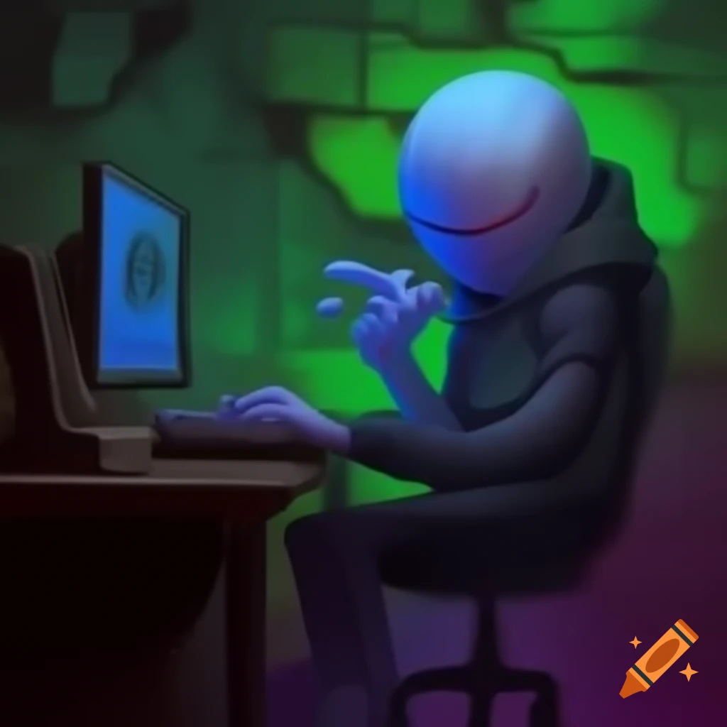 Rest in peace message for a computer on Craiyon