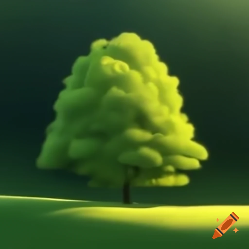 Various trees in natural setting on Craiyon