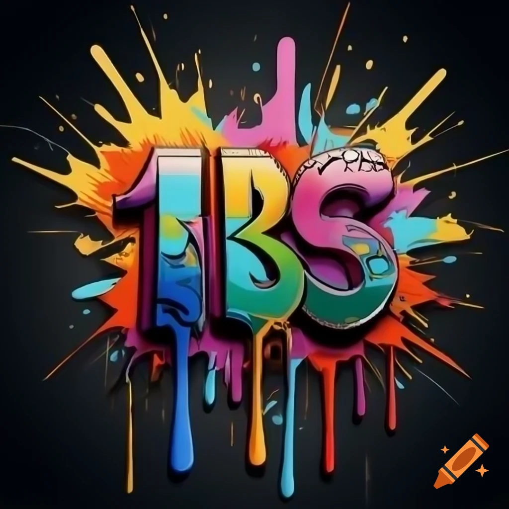 Vibrant graffiti-style logo 'cedmr' with colorful dripping letters and ...