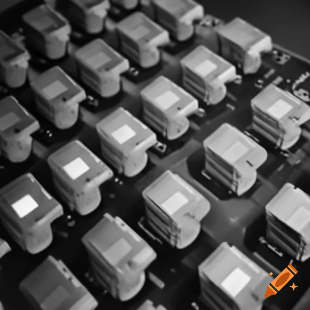 Montage of iconic computers in history including ENIAC and Apple II on ...