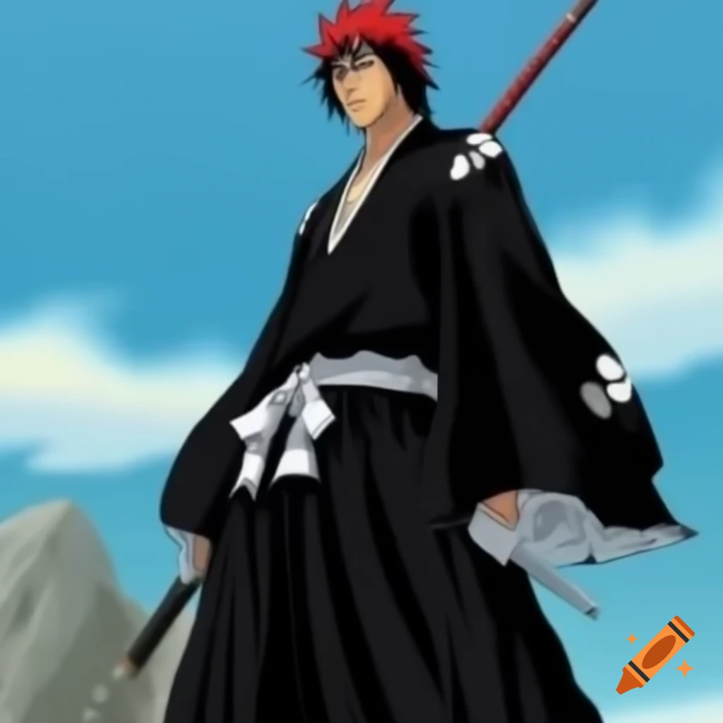 Soul Reaper Elite in weaponry and attire prepared for defense on Craiyon
