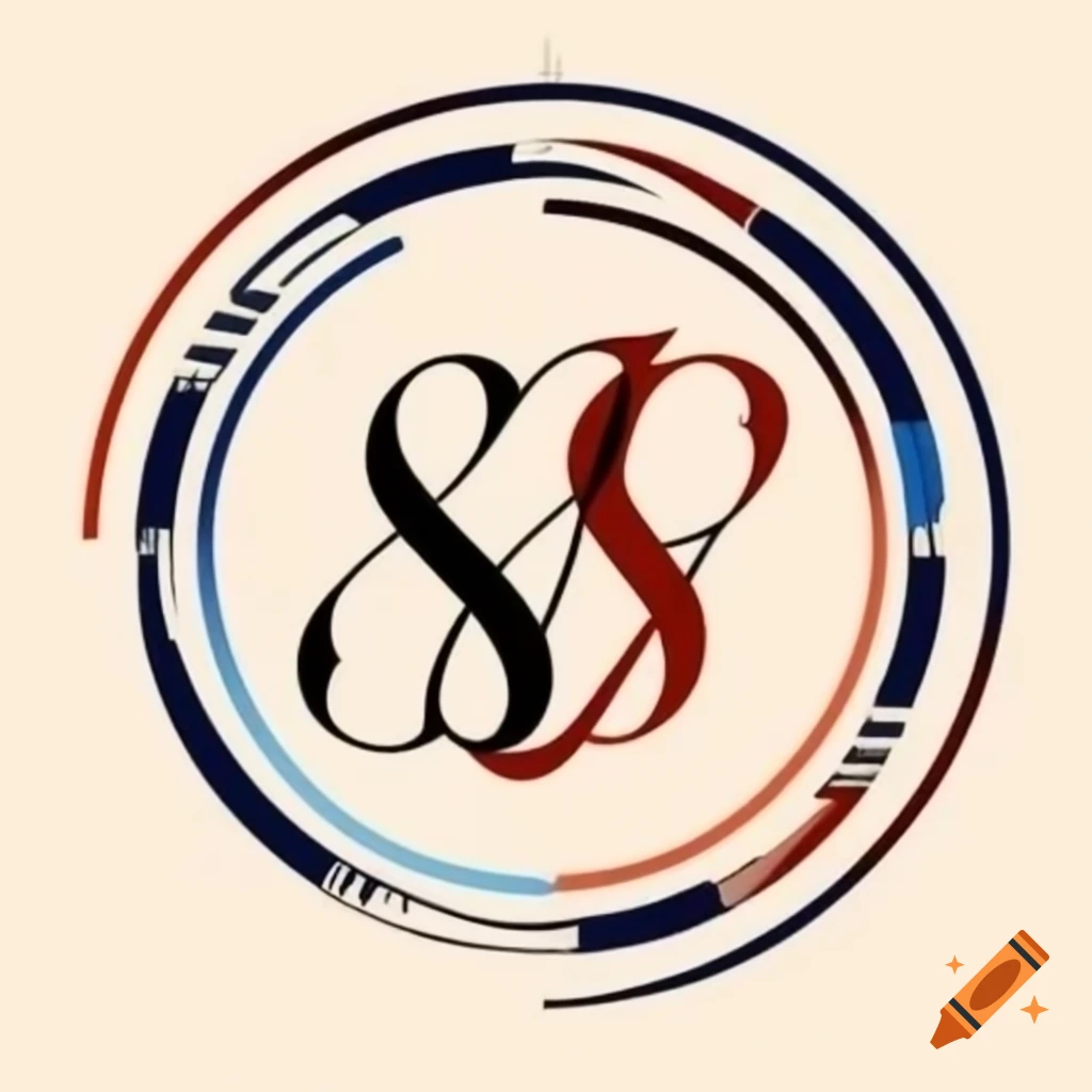 Sophisticated logo design with interwoven cursive letters 's' and 'd ...