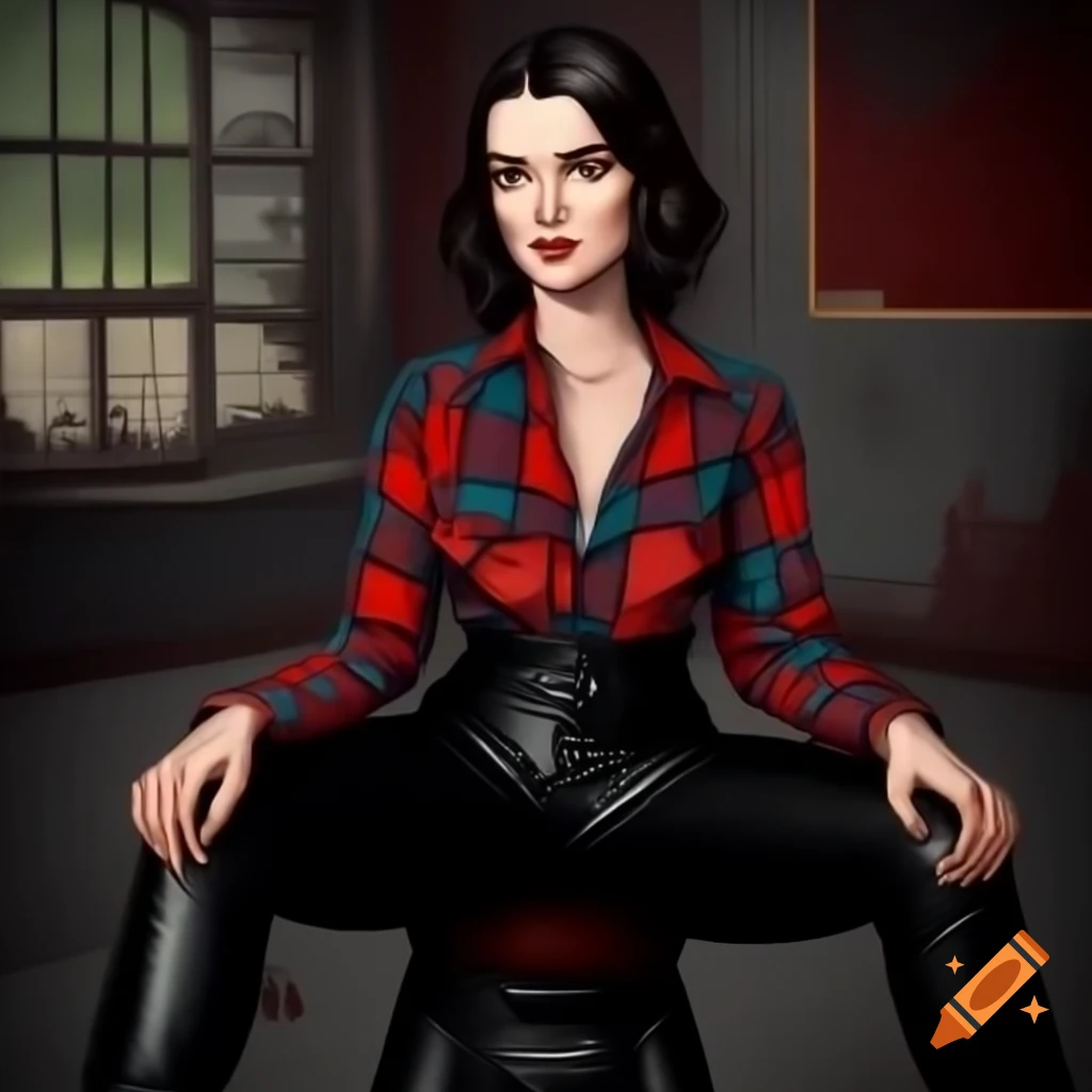 Ultra HD portrait of British actress Rachel Weisz in punk style ...