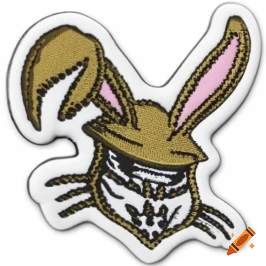 Emblem patches of elite bunny-themed special forces unit, Special ...